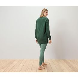 Tchibo - Leggings-Pyjama-Set - Damen - Gr. XL - dunkelgr&uuml;n