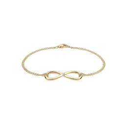 Elli DIAMONDS Armband Damen Gr&ouml;&szlig;e 16 gold
