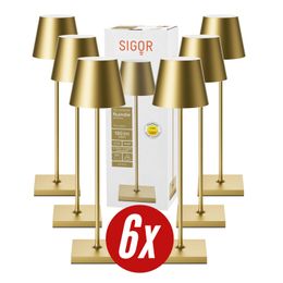 Sigor Gastropack 6x Nuindie 2.0 USB-C 38cm goldfarben