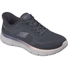 Skechers GO WALK Flex Azriel Textil Damen Charcoal Textil/Trim Sneakers