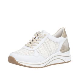 Remonte Sneaker Damen Gr&ouml;&szlig;e 38 beige / ecru / wei&szlig; Sommerschuhe