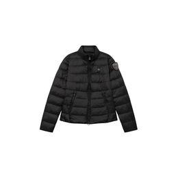 Blauer Winterjacke 'Vale' Damen Gr&ouml;&szlig;e S beige / schwarz