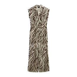 s.Oliver BLACK LABEL Jumpsuit female size XS Cream / Chocolate