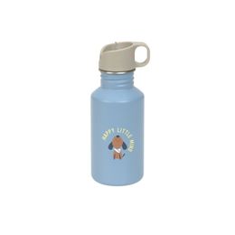 L&auml;ssig L&auml;ssig Trinkflasche Kinder - Edelstahl 500 ml, Pattern Party, Blau | Gr.: onesize
