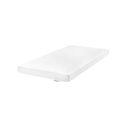Beliani Matratze BABY AIR 130 in Wei&szlig; - (W) 70 x (H) 8 x (L) 130 cm H2/3 Mittel | Gr.: onesize