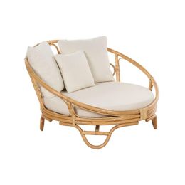 Beliani Sonneninsel ROSSANO in Naturfarben/Beige - (W) 112 x (H) 71 x (L) 110 cm | Gr.: onesize