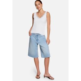 Zero Damen Tr&auml;gertop "Damen mit Spitzenkante", wei&szlig;, Gr. 42, Spitze, Obermaterial: 95% Baumwolle (organic), 5% Elasthan, Tops, Spitze