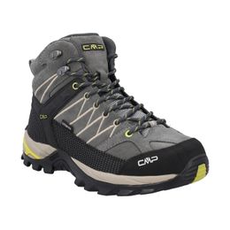 CMP Herren Wanderschuh "RIGEL MID WP TREKKING SHOES", Gr. 43, grau, Leder, Schuhe, wasserdicht