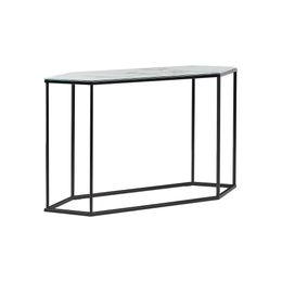 Beliani Konsolentisch PERRIN in Wei&szlig;/Schwarz - (W) 120 x (H) 75 x (L) 35 cm | Gr.: onesize