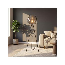 home24 Stehleuchte ARA in Grau / Schwarz | Gr.: onesize