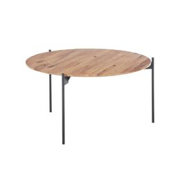 home24 Couchtisch Montong in Eiche / Schwarz | Gr.: onesize