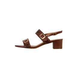 Poti Pati Supermodische Sandalen mit Absatz Braun | Gr.: 37