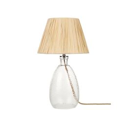 Beliani Nachttischleuchten BLANCO in Naturfarben/Transparent | Gr.: onesize