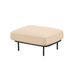 home24 Outdoor-Hocker Mura in Beige | Gr.: onesize