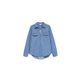 V&eacute;ro Moda Vero Moda Langarmbluse in Medium Blue Denim | Gr.: M