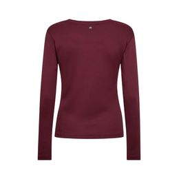 MOS MOSH Langarmshirt in aubergine | Gr.: XS