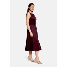 Vera Mont Damen Cocktailkleid "Damen mit G&uuml;rtel", lila, Gr. 46, Obermaterial: 100% Polyester. Futter: 100% Polyester, Kleider