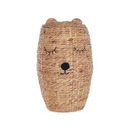 Beliani Korb SAMBUR in Naturfarben/Beige - (W) 40 x (H) 69 x (L) 40 cm | Gr.: onesize