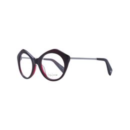 Yohji Yamamoto Unisex Optische Fassungen Rund Burgundisch | Gr.: onesize