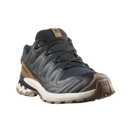 SALOMON Trekkingschuh in black/coyote brown/vanilla ice | Gr.: 9