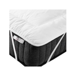Beliani Topper SOFTGUARD 3 in Wei&szlig; - (W) 180 x (H) 3 x (L) 200 cm | Gr.: onesize