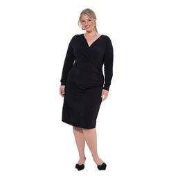 MIAMODA Midikleid in schwarz | Gr.: 56