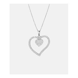 Diamant L'&eacute;ternel Halskette aus 585 Wei&szlig;gold | Gr.: onesize