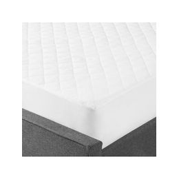 Beliani Topper FRESHGUARD SOFT in Wei&szlig; - (W) 200 x (H) 1 x (L) 90 cm | Gr.: onesize