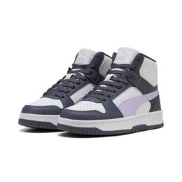 Puma M&auml;dchen Sneaker "REBOUND SLAM MID JR", Gr. 39, lila, Synthetik, Schuhe
