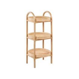 Beliani Beistelltisch TROOLIE in Naturfarben - (W) 32 x (H) 78 x (L) 32 cm | Gr.: onesize