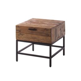 home24 Beistelltisch GRASBY in Pinie Dunkel | Gr.: onesize