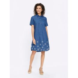 Heine Jeans-Kleid in blue-bleached | Gr.: 42