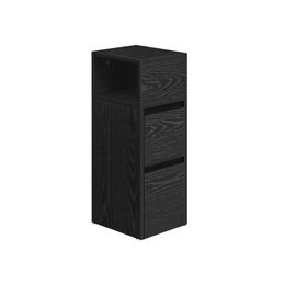 VASAGLE Nachttisch Kailyn in Schwarz - (B)30 x (H)65 x (T)25 cm | Gr.: onesize