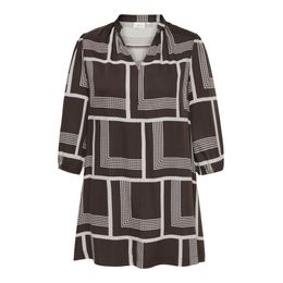 Only Carmakoma Kleid in Coffee Bean | Gr.: 48