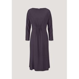 Hessnatur Kleid Regular aus TENCEL Lyocell in dunkle traube | Gr.: 46