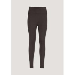 hessnatur Leggings in espresso | Gr.: XXL