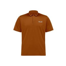 Jack Wolfskin Poloshirt Delgami Polo M in Orange | Gr.: XXL