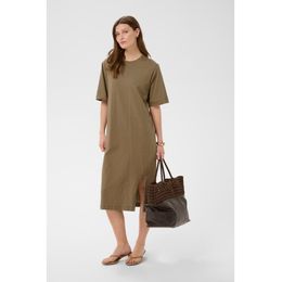 Soaked in Luxury Jerseykleid SLAeve Straight fit in Dusky Green | Gr.: M