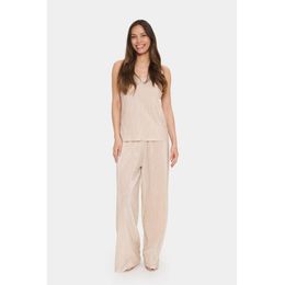 Saint Tropez Casual Hose EvySZ Gerade Passform in Winter White | Gr.: XL
