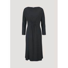 Hessnatur Kleid Regular aus TENCEL Lyocell in schwarz | Gr.: 48