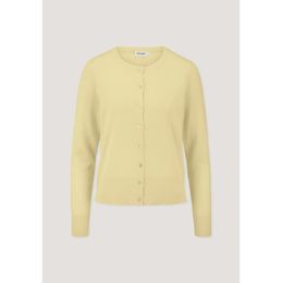 hessnatur Strickjacke in dunkle vanille | Gr.: S