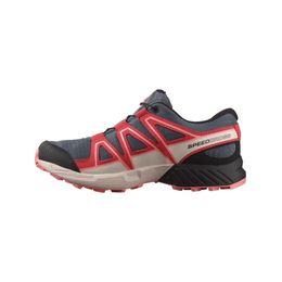 SALOMON Trekkingschuh SPEEDCROSS WP in grisaille/hushed violet/rouge red | Gr.: 33