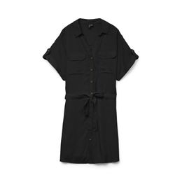 V&eacute;ro Moda Vero Moda Hemdblusenkleid in Black 1 | Gr.: XL