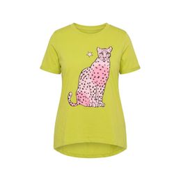 MIAMODA Shirt in gr&uuml;ngelb | Gr.: 42