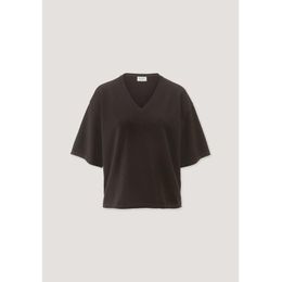 hessnatur Pullover Oversize aus reiner Bio-Merinowolle in kakao braun | Gr.: XL