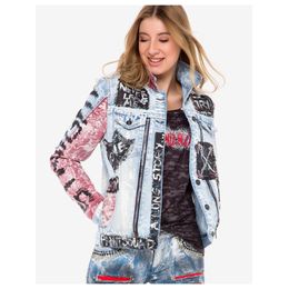 Cipo & Baxx Cipo & Baxx JACKET WJ162 in BLUE | Gr.: L