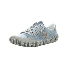 Rieker Schn&uuml;rschuh in blau | Gr.: 38