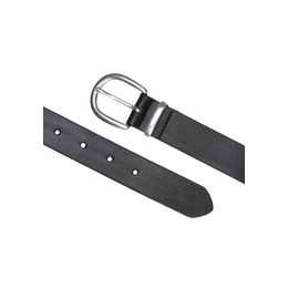 Levi's LEVI'S Damen Lederg&uuml;rtel "WOMEN'S PHOEBE BELT", schwarz, Gr. 110, unifarben, Rindsleder, G&uuml;rtel