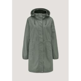 hessnatur Allwetterparka Relaxed NATURESHELL aus reiner Bio-Baumwolle in steppengras | Gr.: 38
