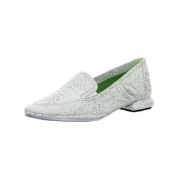 SIMEN Slipper in grau/gr&uuml;n | Gr.: 37
